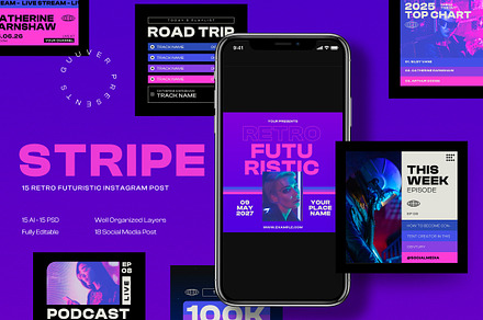 Stream Youtube Cover Art, a Social Media Template by Guuver