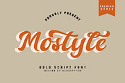 Mostyle | Script Fonts ~ Creative Market