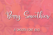 Berry Smoothies, a Script Font by Kristy Hatswell | Creative Market