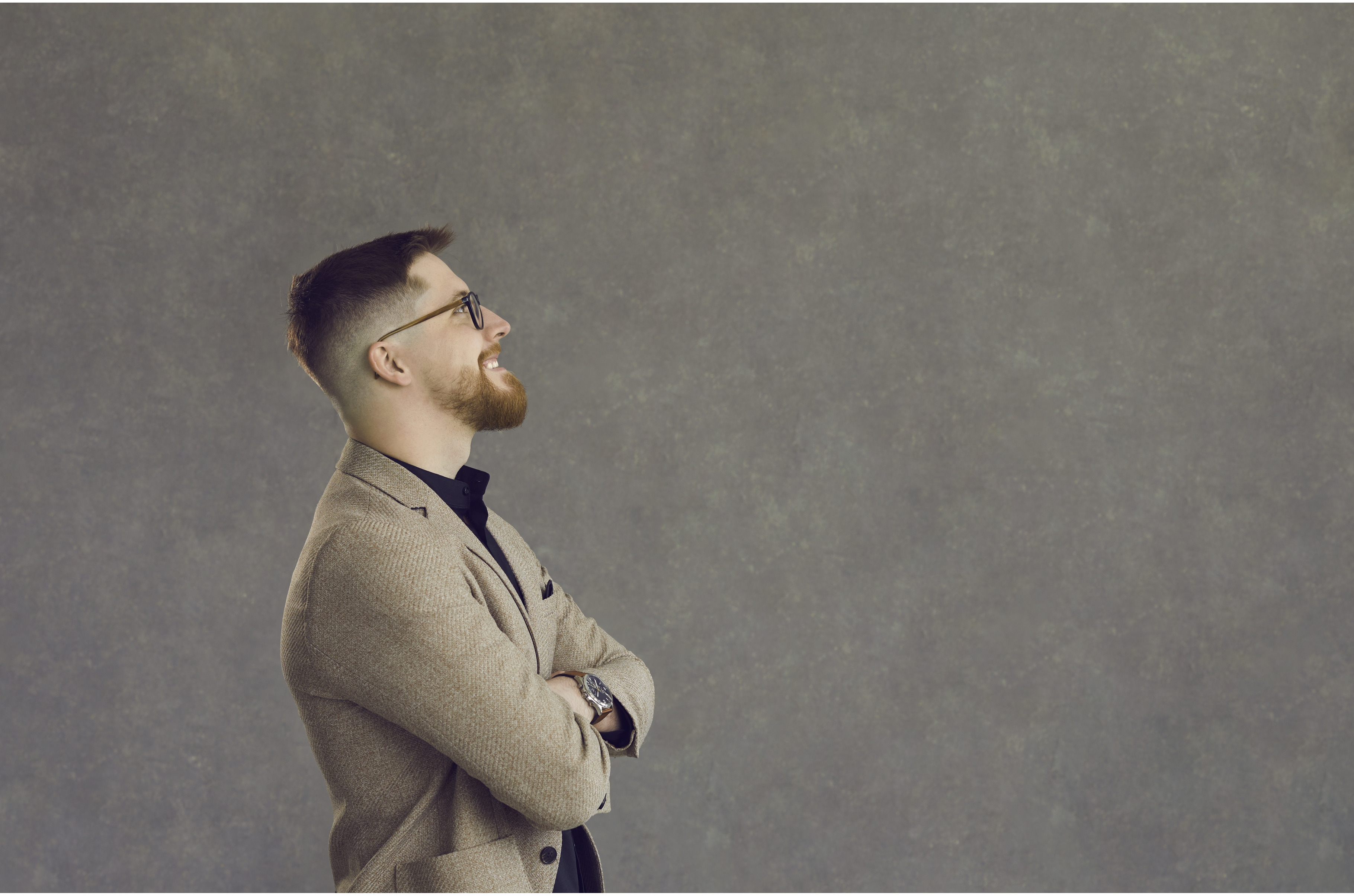 Side view of a happy young, a Person Photo by StudioRomantic