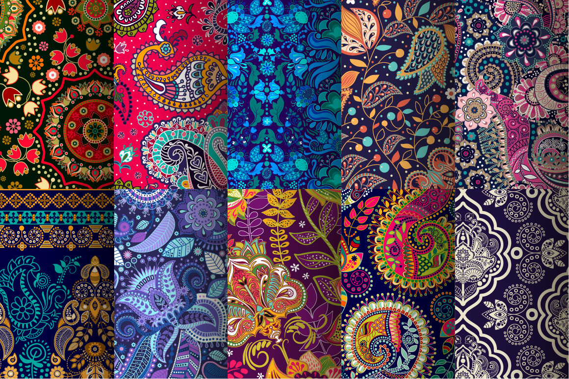 Indian Patterns.Best-sellers.Part 1, a Pattern Graphic by Sunny_Lion