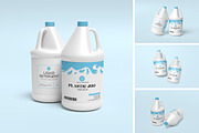 Gallon Packaging Mockup, an Advertising Mockup by xavier_studio