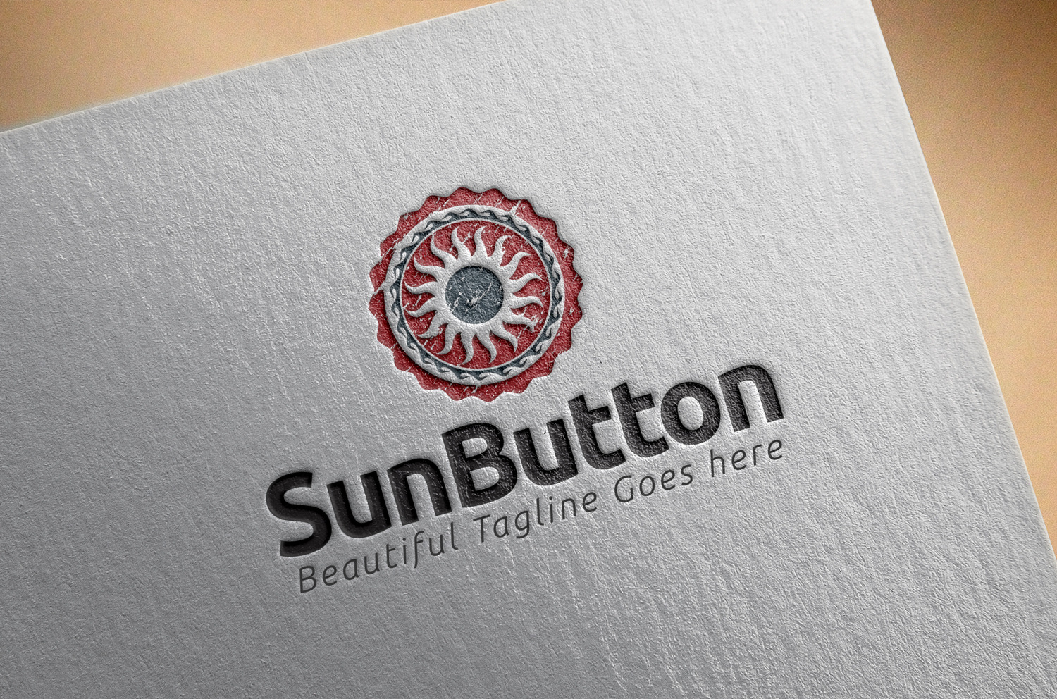 Sun Button, a Branding & Logo Template by KitCreativeStudio2