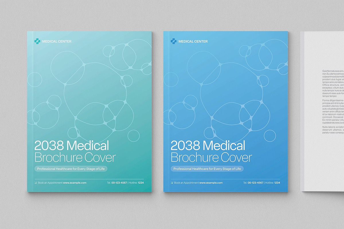 Medical Science Brochure Cover Templ, a Brochure Template by BrandPacks