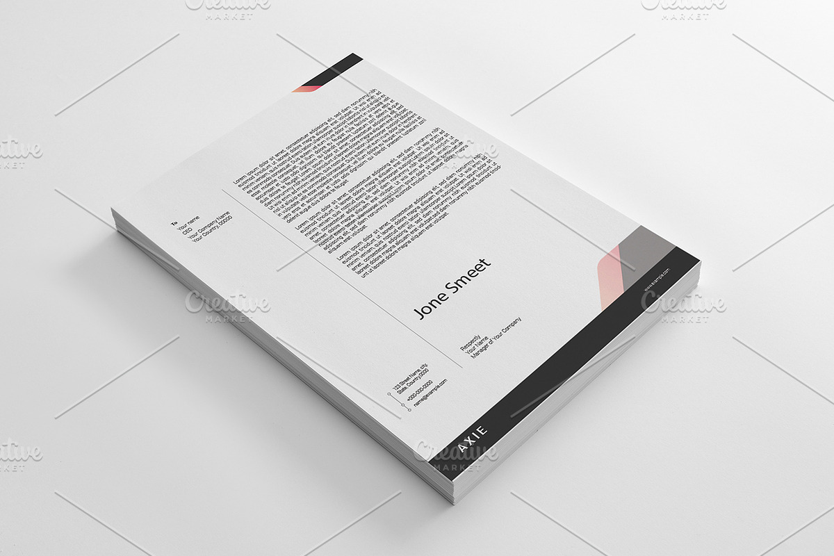 Brand Stationery Template