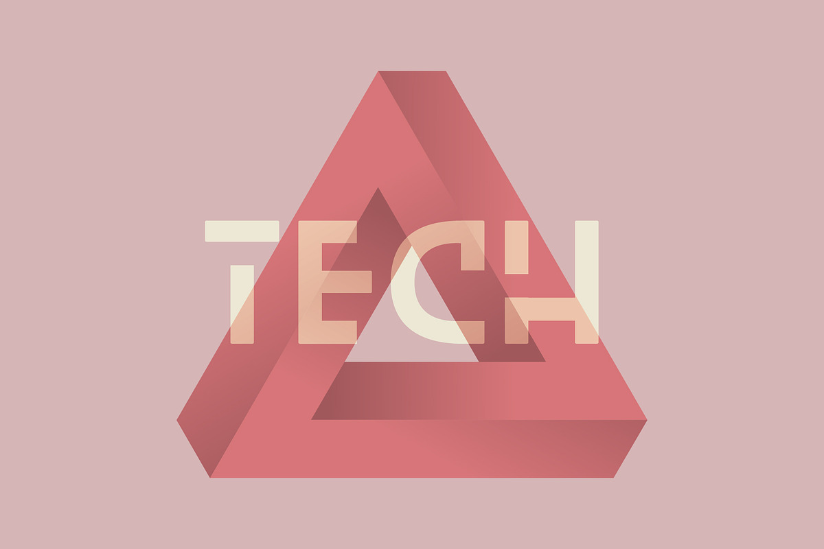 Impossible Triangle Logo Template, a Branding & Logo Template by Krafti ...