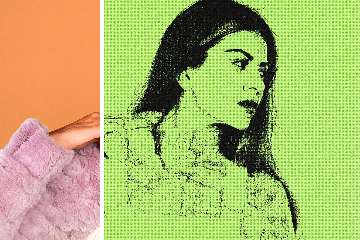 Duotone Printer Photo Effect, a Layer Style Add-On by Design Squad