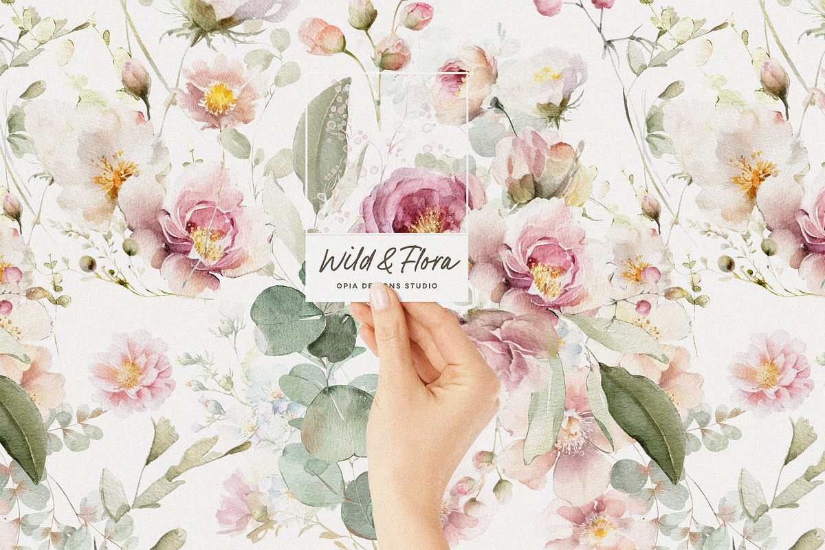 Wild & Flora - Collection, a Seasonal Illustration by Isabelle Salem