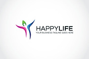 Happy life Logo Template, a Branding & Logo Template by The Branding ...