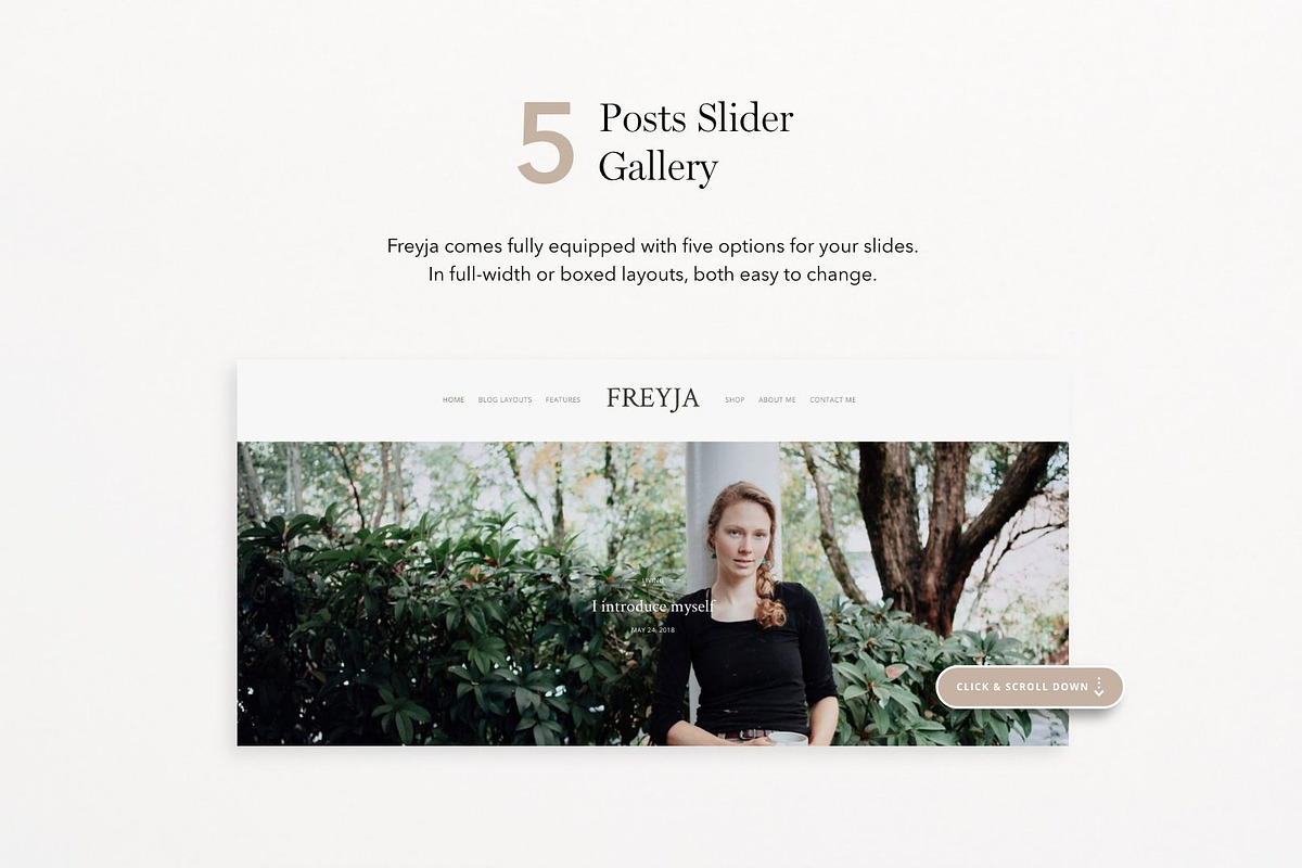 Freyja Pro - Multipurpose Theme, a WordPress Template by Sparrow & Snow ...