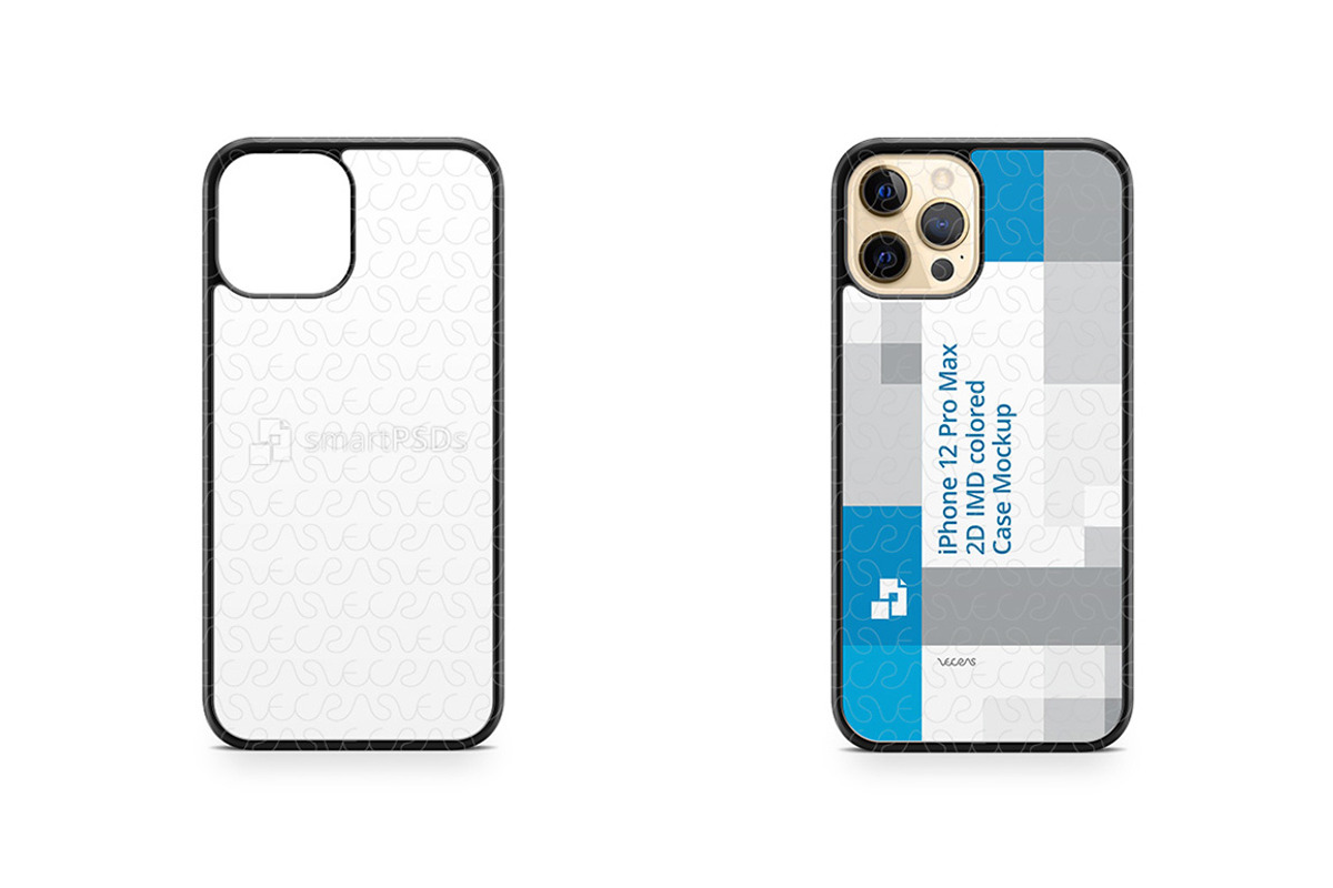 iPhone 12 Pro Max (2020) 2d PC Case, a Product Mockup by VecRas