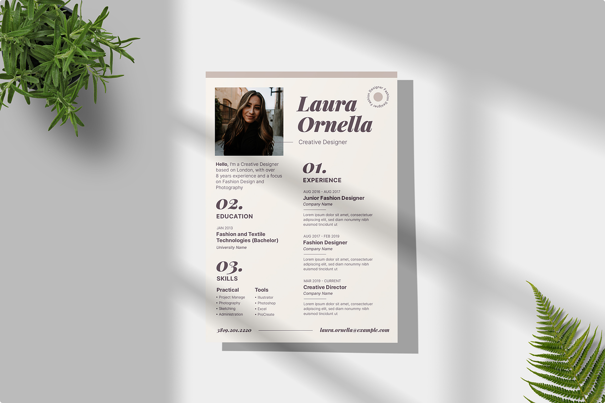 CV Template Bundle