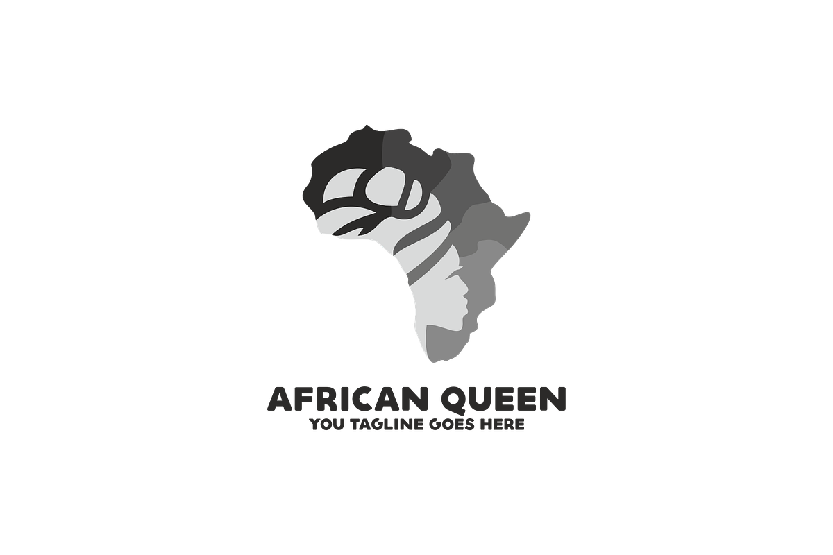 African Queen Logo, a Branding & Logo Template by Brandlogo