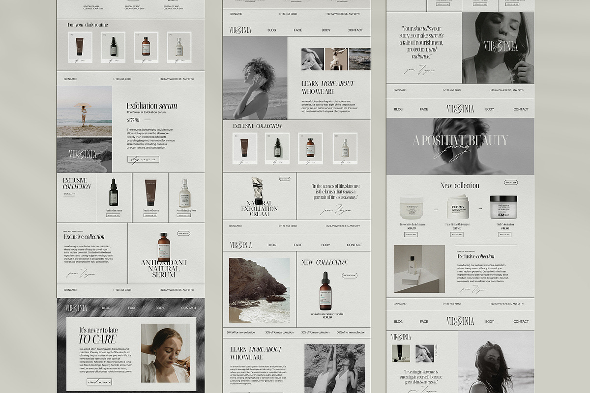 Aesthetic Product Email Newsletter | Creative Market