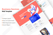 Corporate Business Services Template, a Landing Page Template by Sujun ...