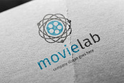 Movielab Logo, a Branding & Logo Template by Mariyana