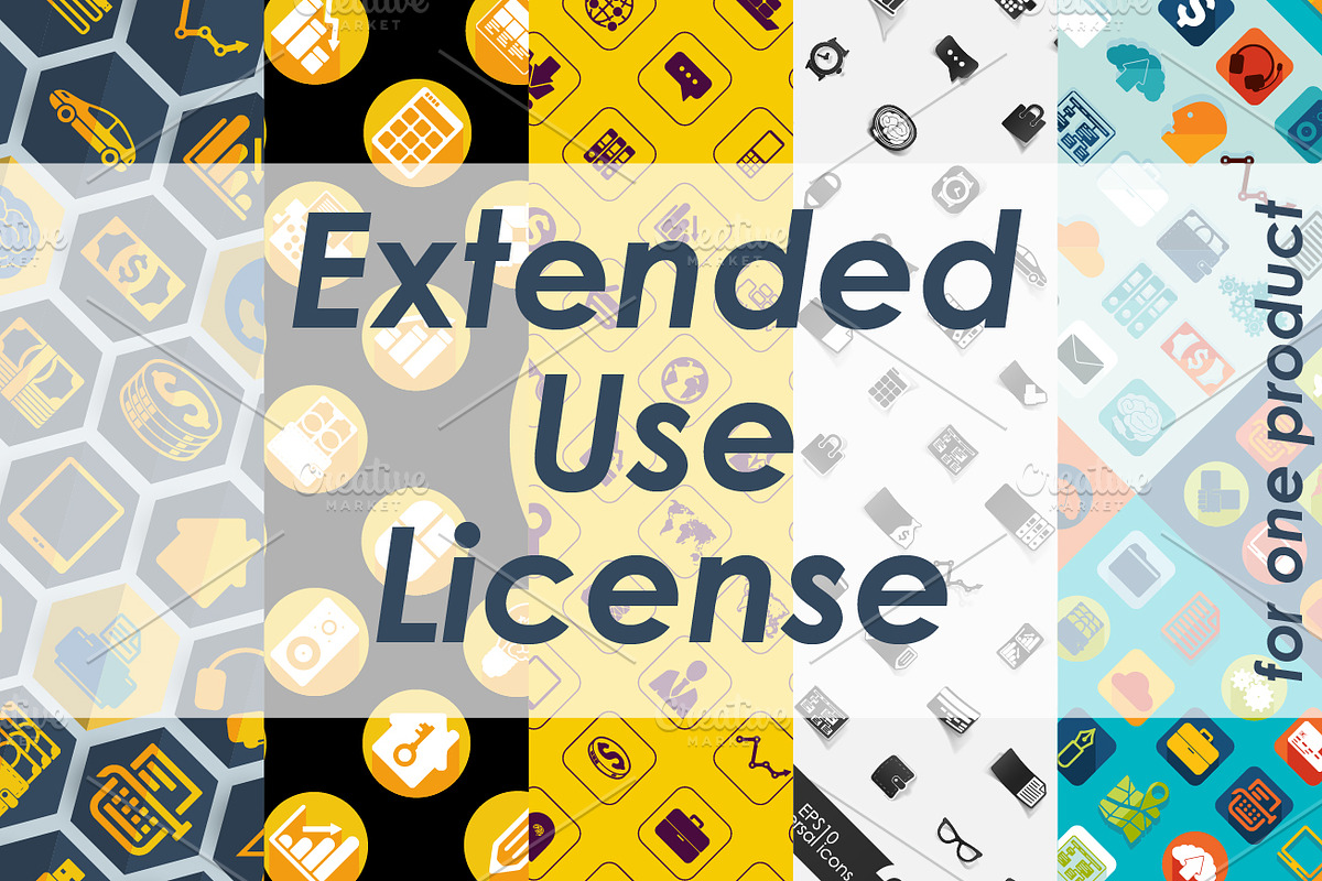 Extended Use License, an Icon by Palau | Creative Market