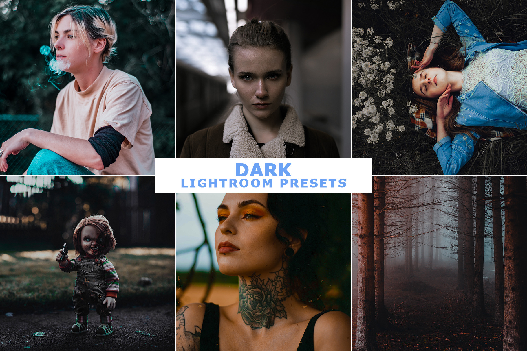 Dark Lightroom Presets, an Action Add-On by Viktor Gjokaj | Creative Market