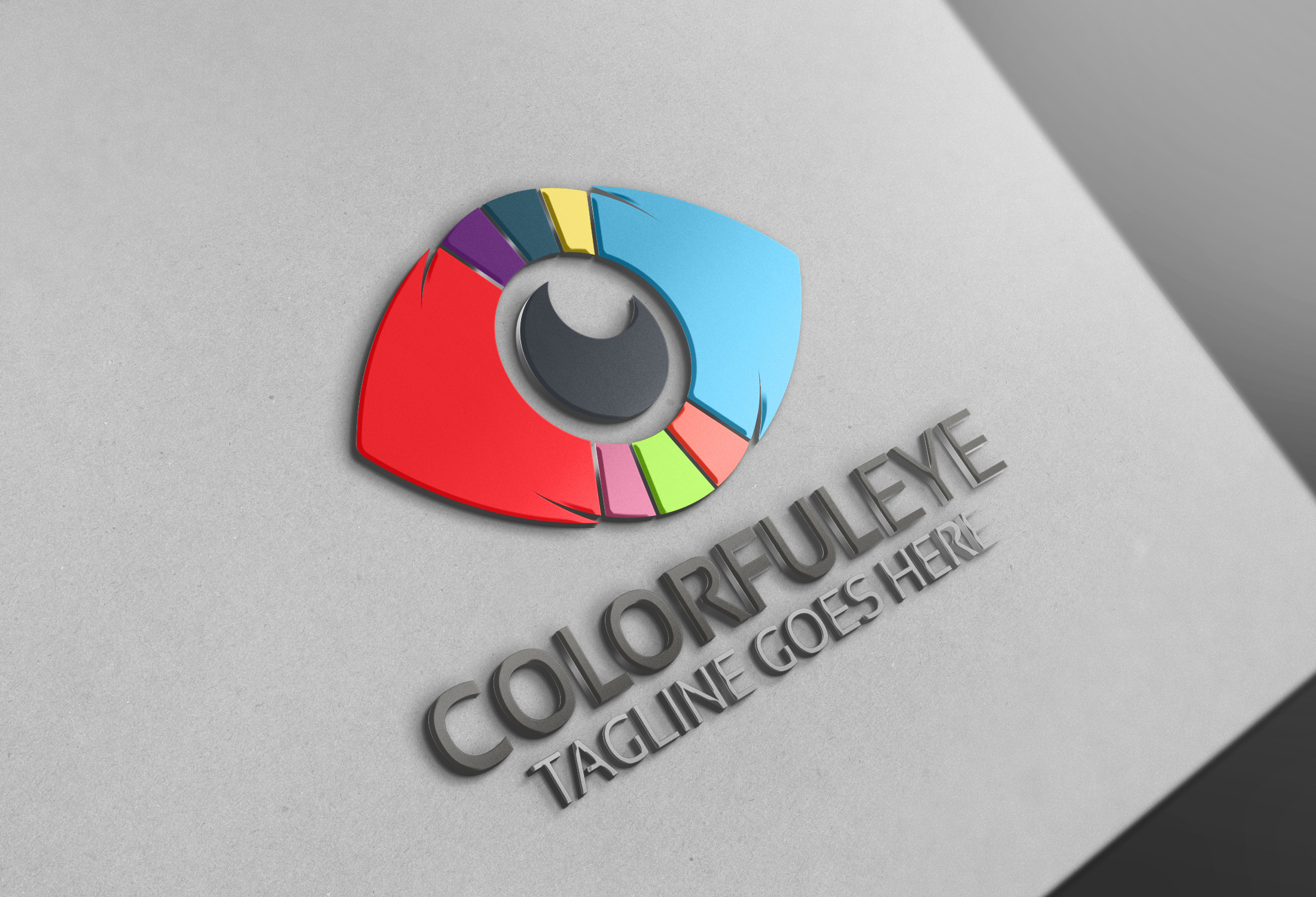 Colorful Eye, a Branding & Logo Template by Josuf Media
