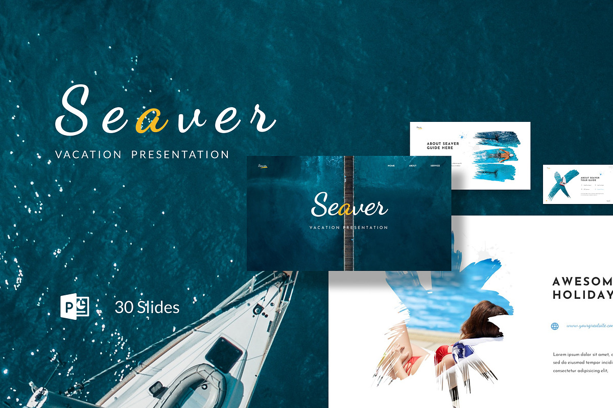 Vacation Presentation PowerPoint, a Presentation Template by Antstheme