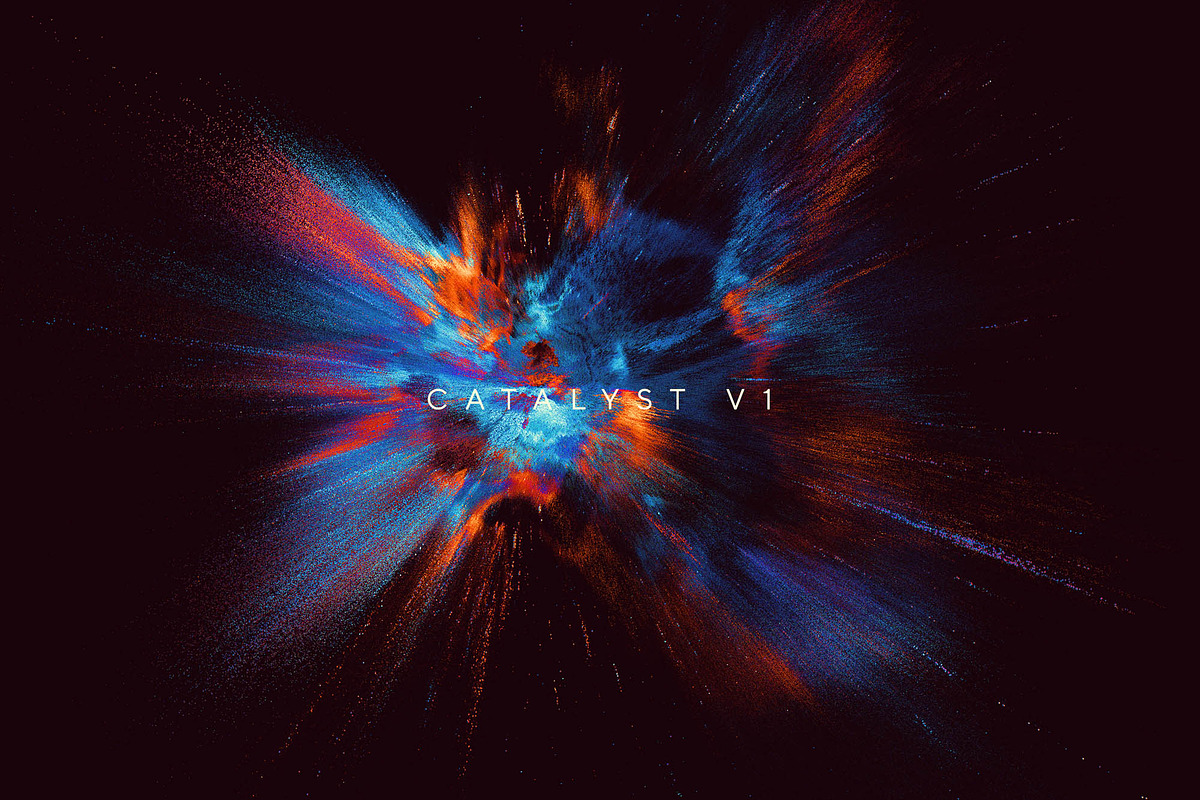 Catalyst v1: Explosive Textures, a Texture Graphic by RuleByArt