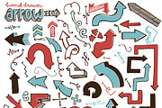 Hand Drawn Arrow Set, an Object Graphic by Kimmy Design