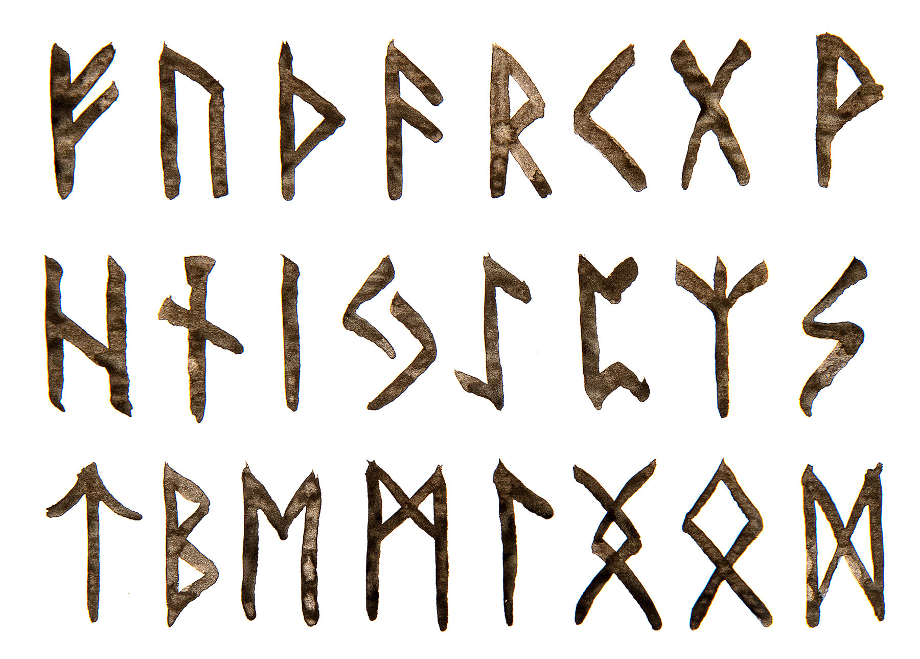 ancient viking alphabet | Graphic Objects ~ Creative Market