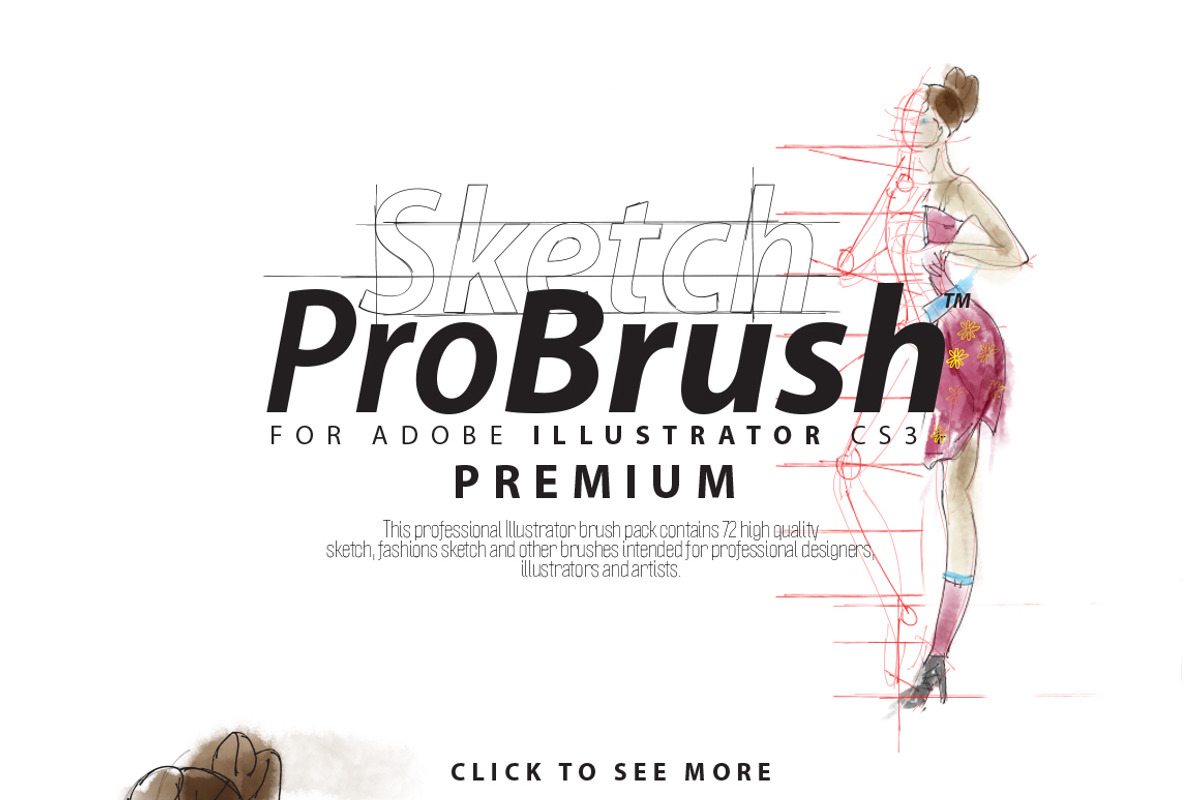 Sketch ProBrush™ PREMIUM, a Brush Add-On by Leonard Posavec