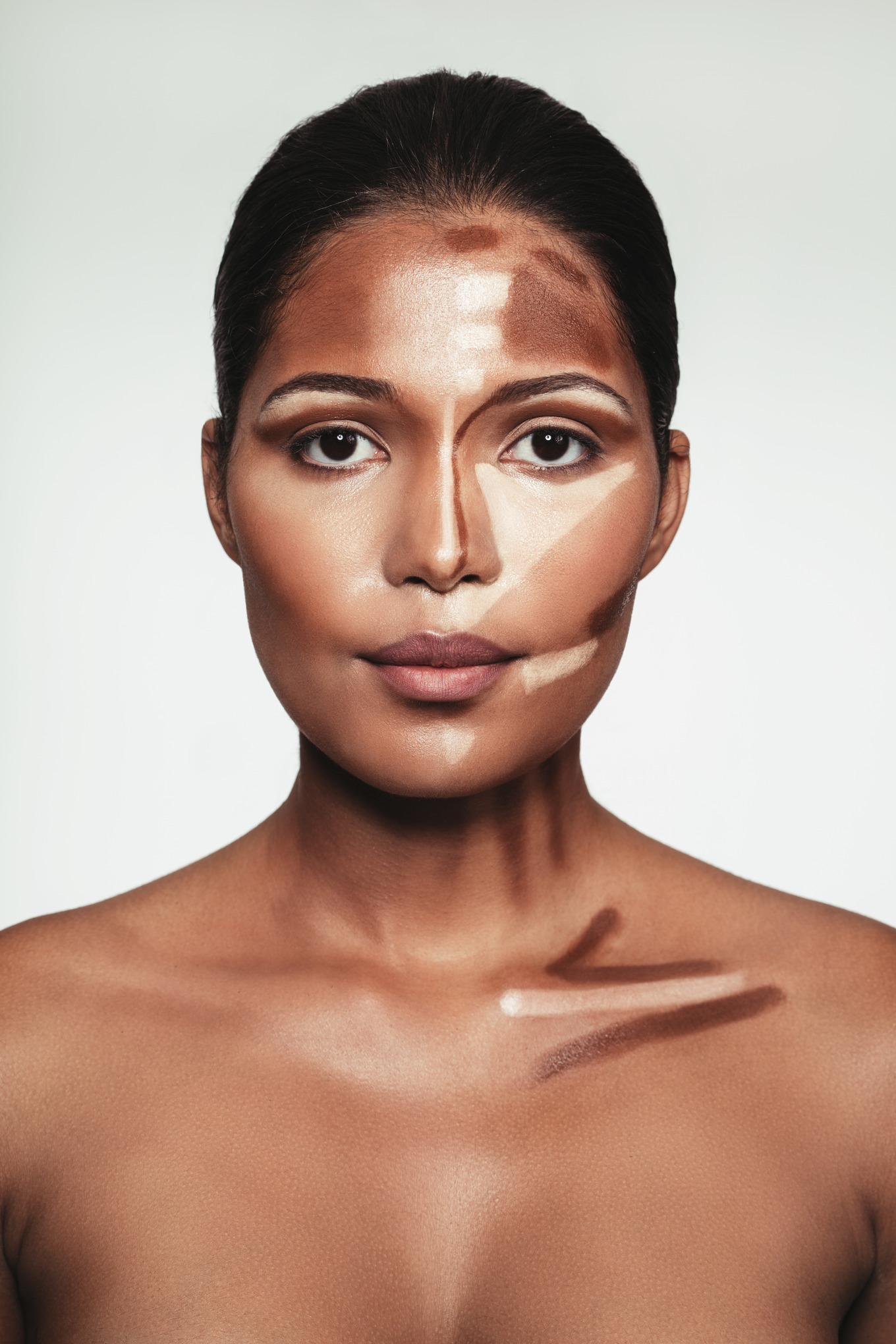Young woman with contour, a Beauty & Fashion Photo by Jacob Lund