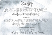 Roadtrip | Handwritten Font, a Script Font by Artstudio