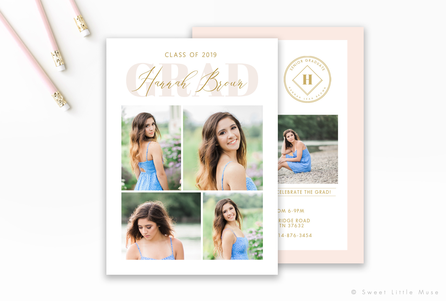 Senior Graduation Party Invitation, an Invitation Template by Sweet ...