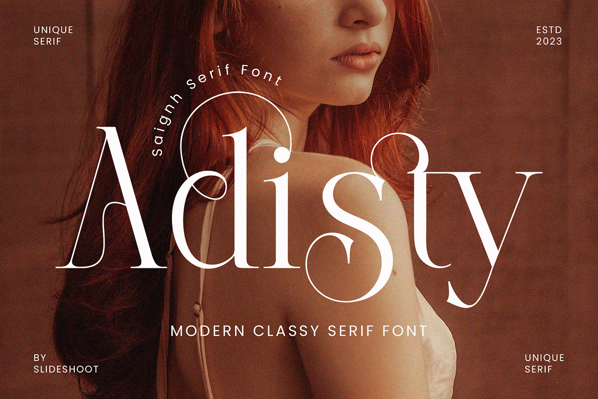 Saignh Serif Font, a Serif Font by Idea Studio