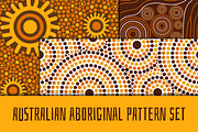 Australian aboroginal pattern set, a Pattern Graphic by Irina Primavera