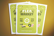 Flea Market Flyer, a Flyer Template by Gumico Studio.