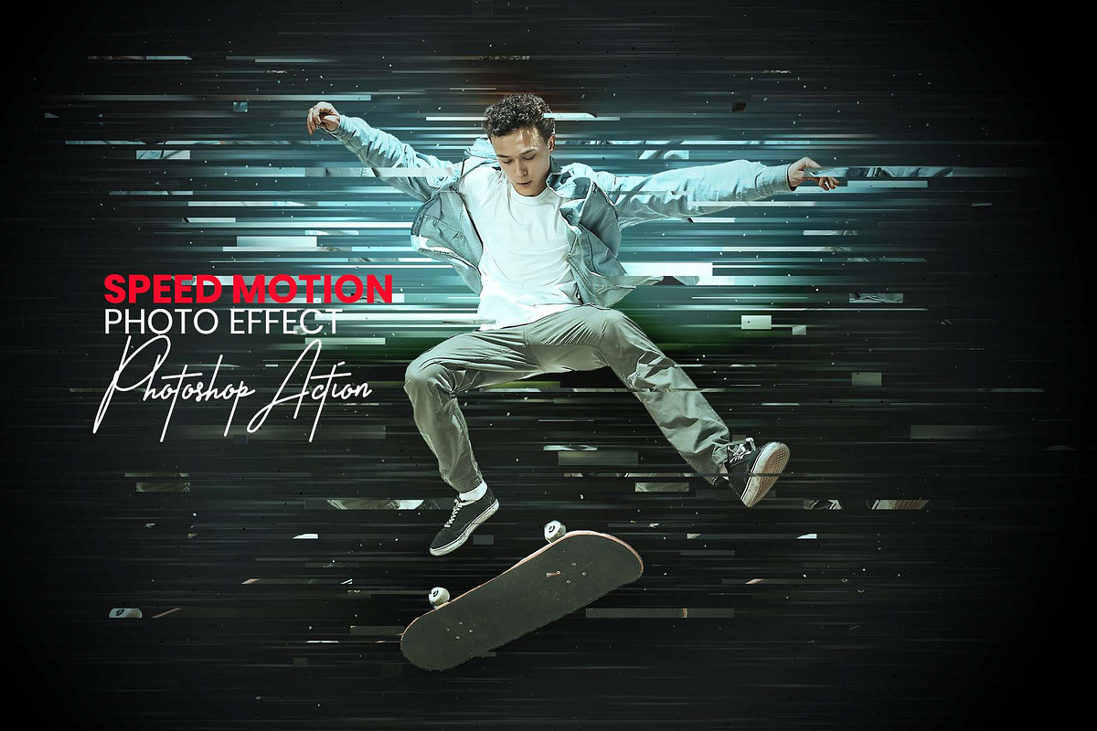 Speed Motion Photo Effect