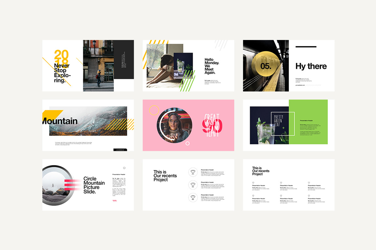 Shape Keynote Template, a Presentation Template by Angkalimabelas