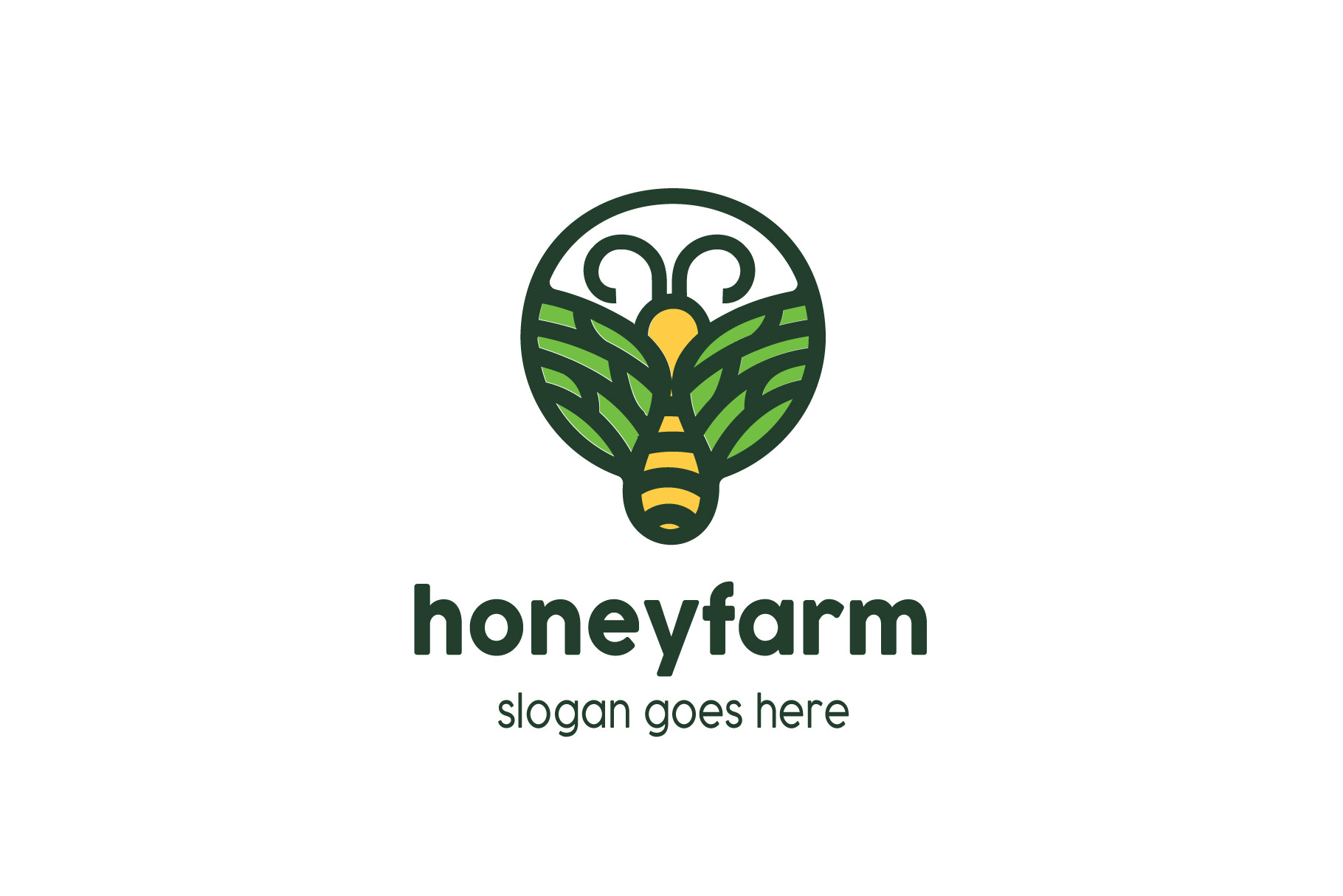 honey farm logo | Branding & Logo Templates ~ Creative Market