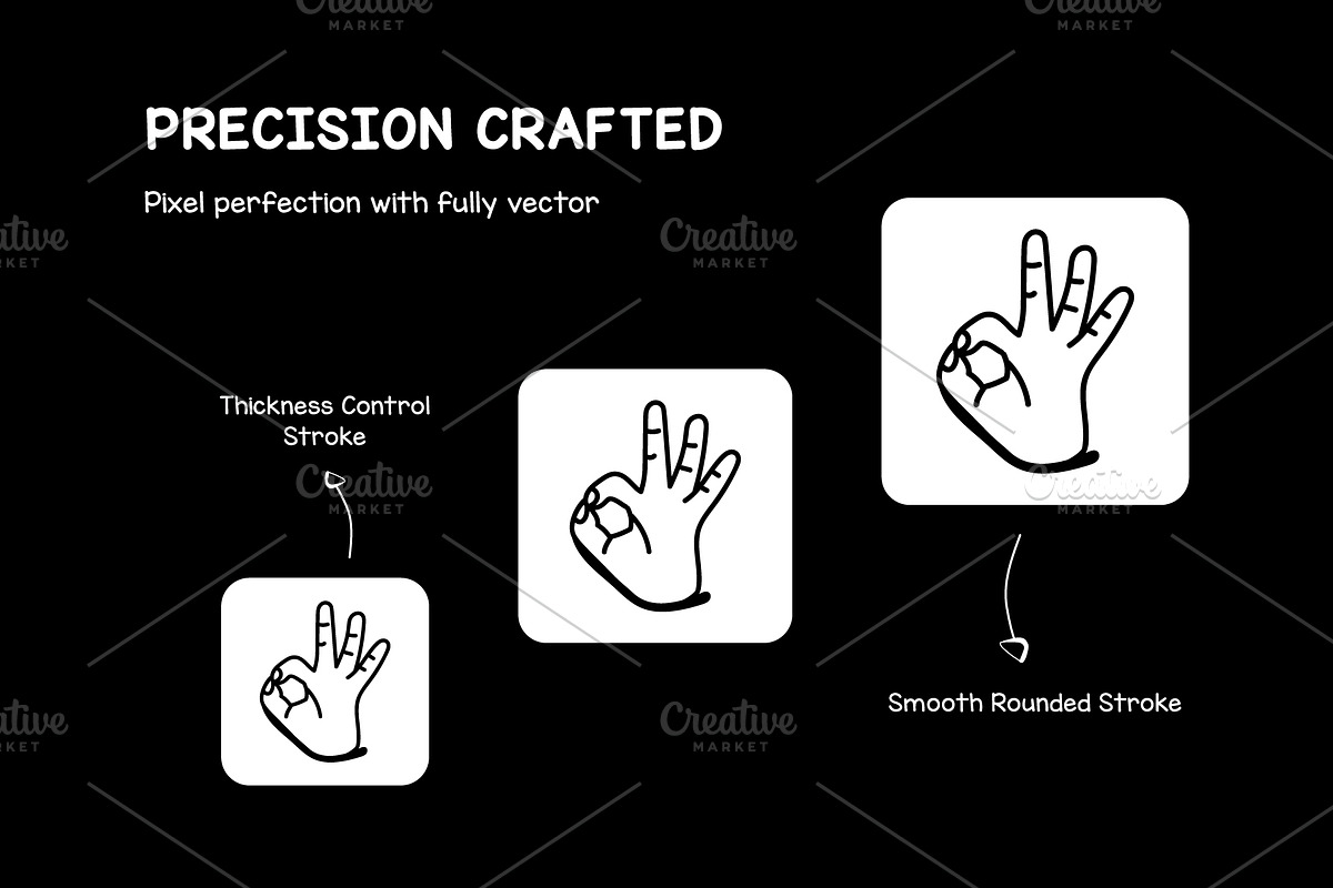 Collection of Sign Language Icons