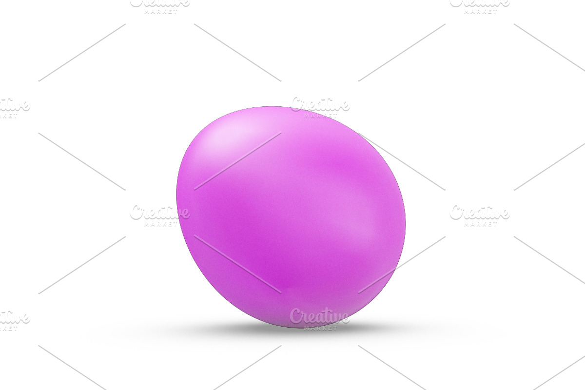 Easter Egg MockUp, a Mockup by PixelMockup