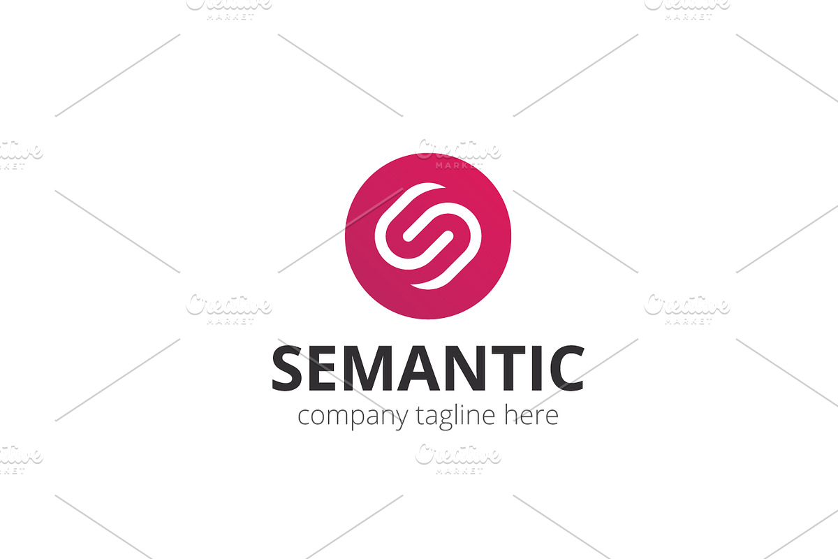 Semantic Letter S Logo, a Branding & Logo Template by XpertgraphicD