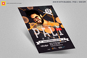 Live DJ Flyer Template PSD V3, a Flyer Template by Satgur Graphic Design