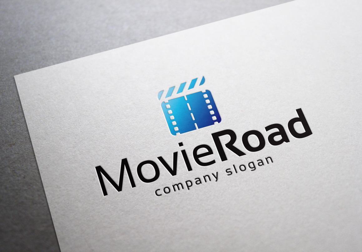 Movie Road Logo, a Branding & Logo Template by EmilGuseinov