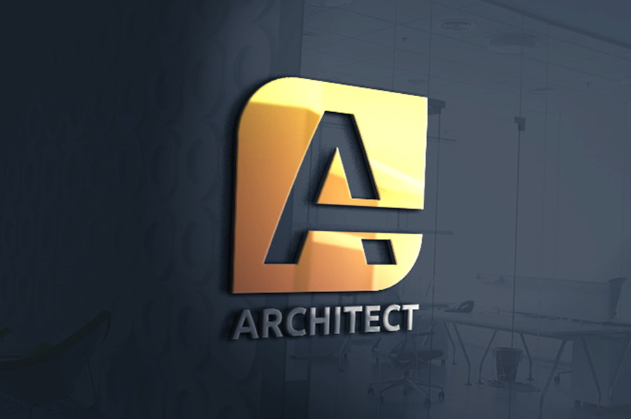 Architect - Letter A Logo, a Branding & Logo Template by Bintank Studio ...