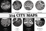 314 Cities Maps