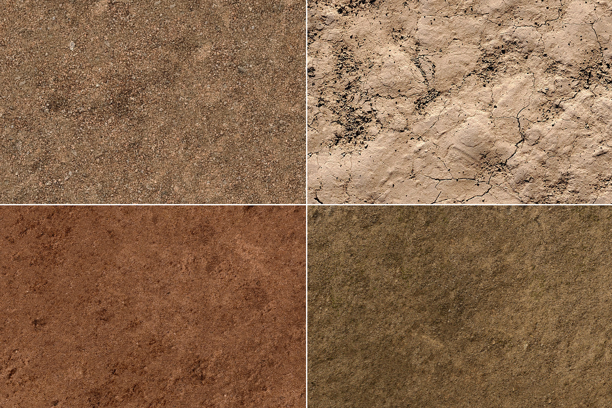 Seamless Ground Textures, a Texture Graphic by Aurora Graphics