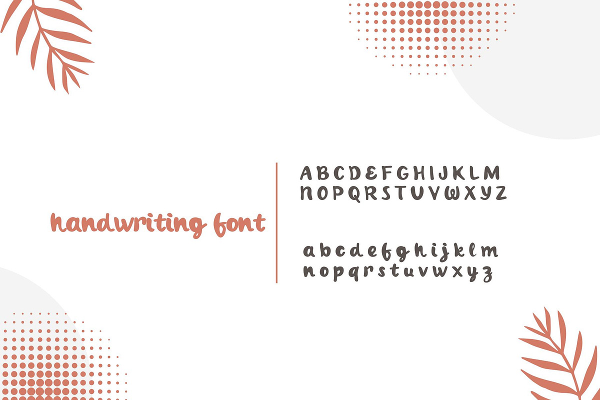 Sugar Brown Handwriting Font, a Handwritten Font by Ruddean2109