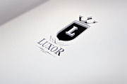 Luxor Logo, a Branding & Logo Template by ApertureVintage