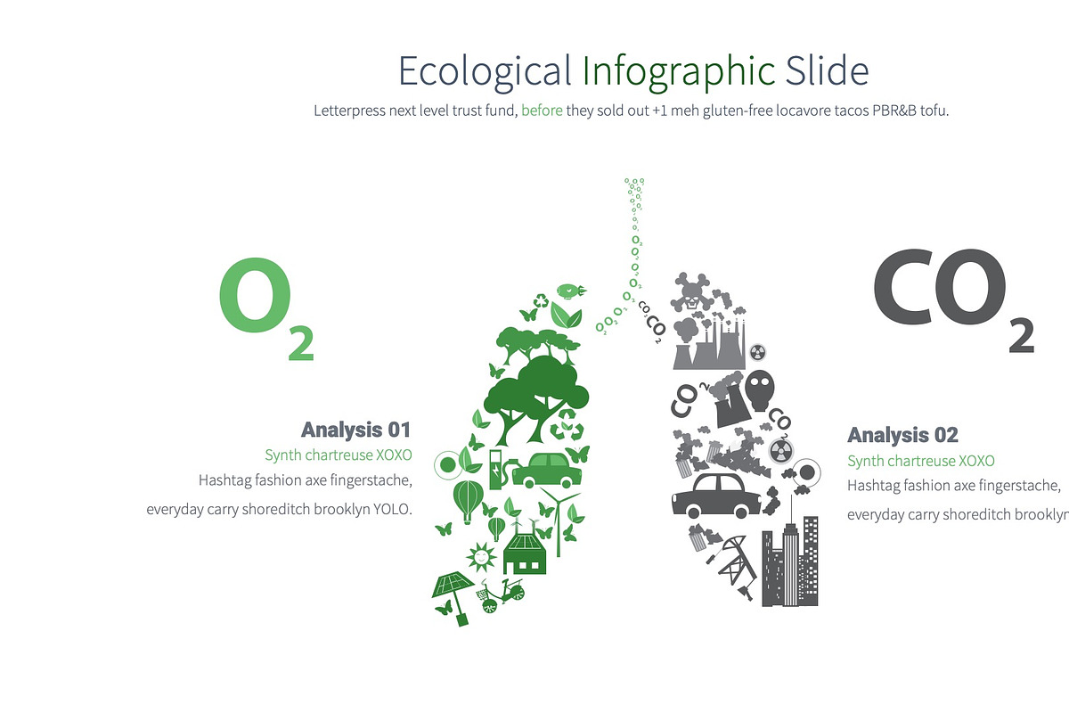 Ecological PowerPoint Infographics, a Presentation Template by Pulsecolor