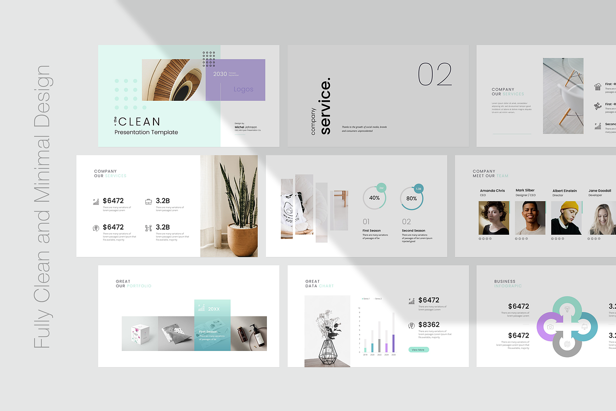 Clean - Creative PowerPoint Template, a Presentation Template by ...
