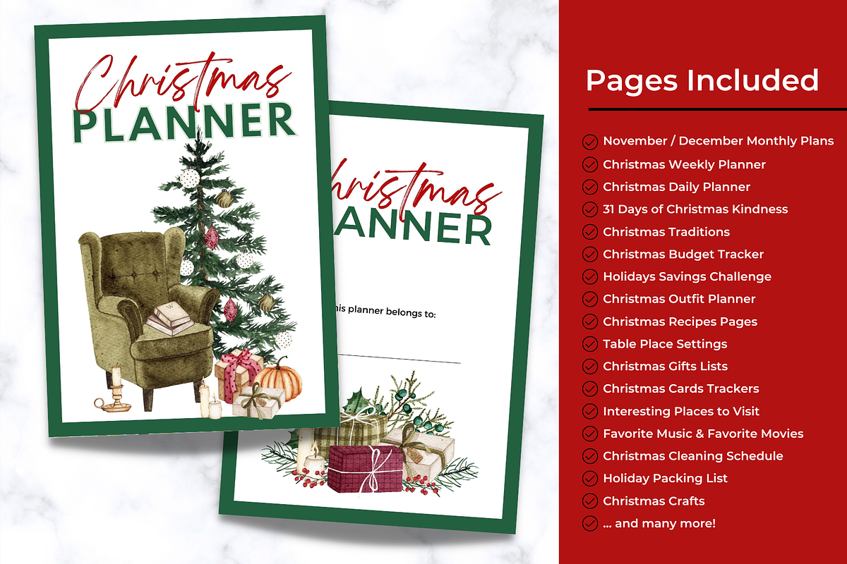 Christmas Planner - Printable